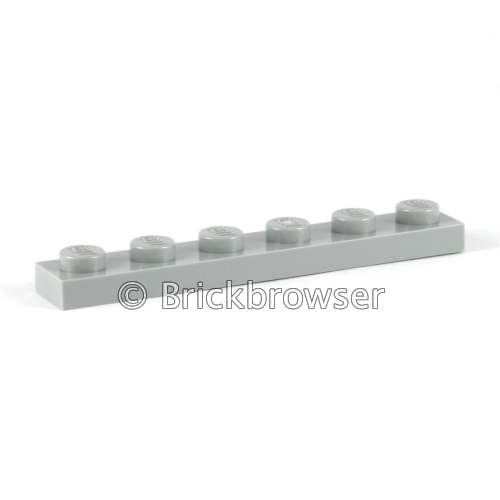 LEGO Part 3666 Light Grey 1x6 Plate X4 4211438 Fast 1st Class Post for ...