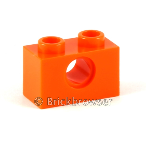 LEGO 16x Technic Brick 1x2 With Hole Medium Stone Grey Part 3700 ...