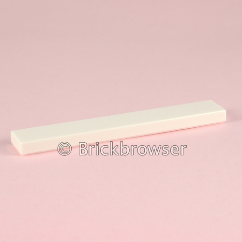 LEGO Part 663626 1x6 Flat Tile 6636 Black X 4 Parts for sale online | eBay